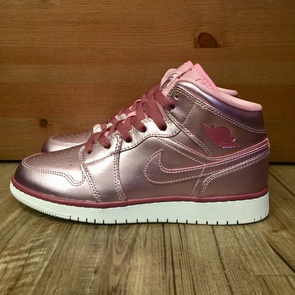 Jordan | Shoes | New Air Jordan Pink Rose Mid | Poshmark